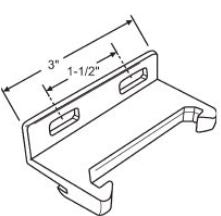 Sliding Patio Glass Door Keeper - Clamp/hook style for Patio Doors ...